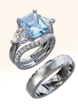 Design Your Dream Bespoke Wedding Rings in 4 Easy Steps