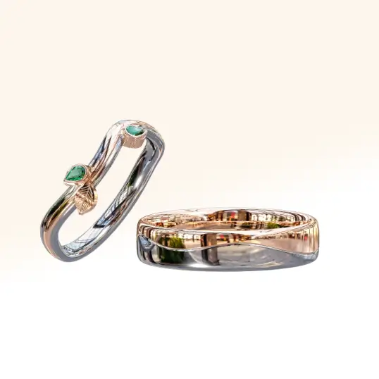 Design Your Dream Bespoke Wedding Rings in 4 Easy Steps