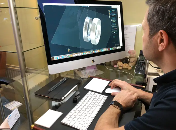 Design Your Dream Bespoke Wedding Rings in 4 Easy Steps